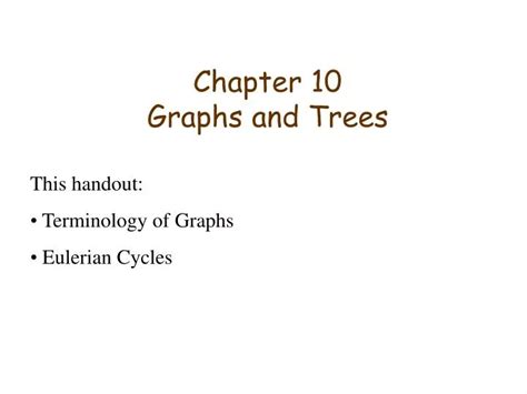 Ppt Chapter 10 Graphs And Trees Powerpoint Presentation Free Download Id6233615