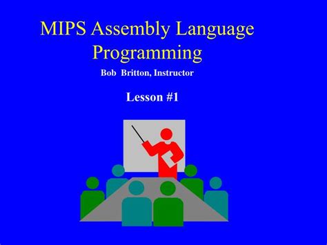 Ppt Mips Assembly Language Programming Powerpoint Presentation Free Download Id471953