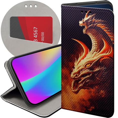 Etui Z Klapk Do Xiaomi Lite Wzory Smoki Dragon Taniec Smok W Futera Xiaomi Sklep Empik Com