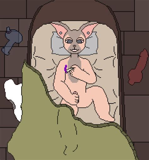 Rule 34 Animated Anthro Bed Big Ears Blue Eyes Bodily Fluids Bong Cum
