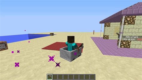 Drivable Cars In Minecraft 1 9 Snapshot15w43a Youtube