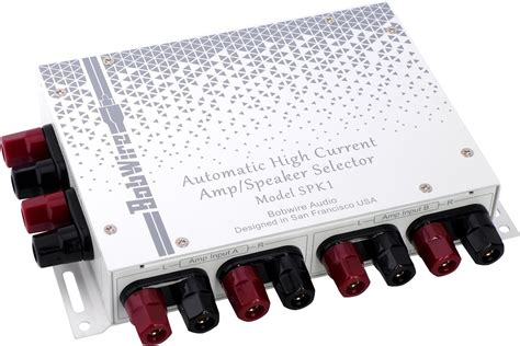 Automatic Ampspeaker Selector By Bobwire Model Spk1