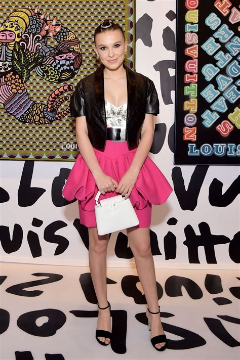 Millie Bobby Brown Louis Vuitton X Opening Cocktail Party In Beverly Hills Celebmafia