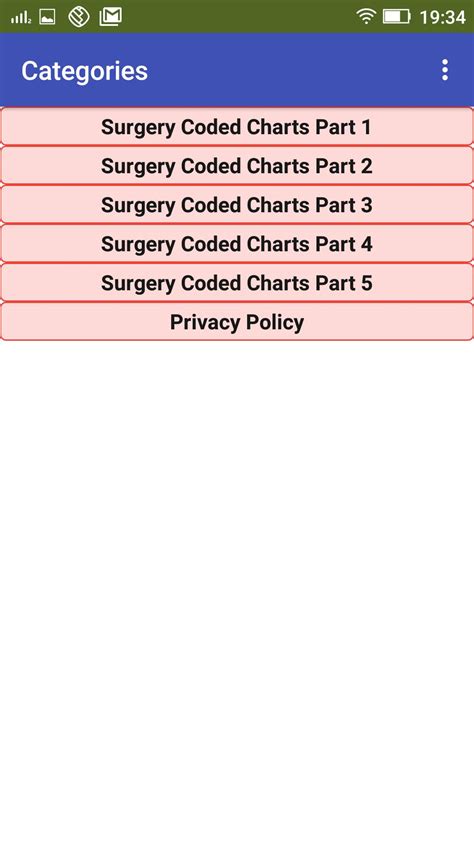 Android용 Medical Coding Surgery Charts For Coders Apk 다운로드