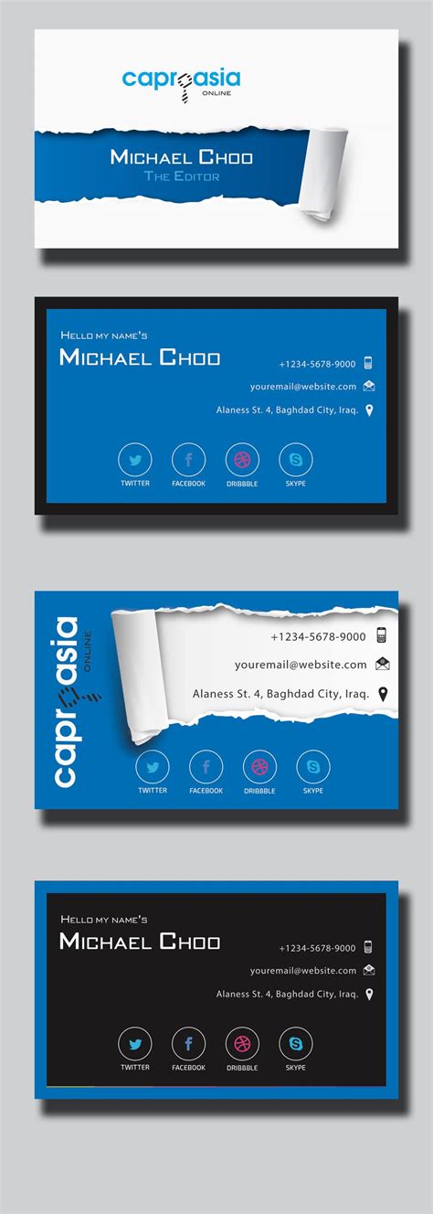 Entry 10 By Resumedesigner For Duplicate Namecard Design Freelancer