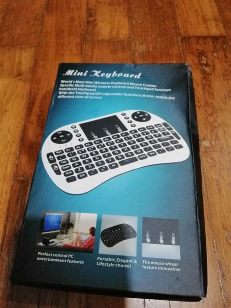 Wireless Mini Keyboard Computers Tech Parts Accessories Computer Keyboard On Carousell