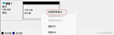虚拟磁盘的创建、分区与分离 Csdn博客