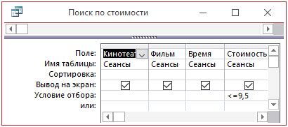 Как сделать sql запрос в access