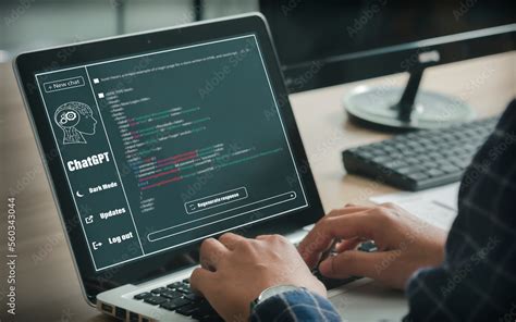 Chatgpt Chat With Ai Or Artificial Intelligence Programmers Use