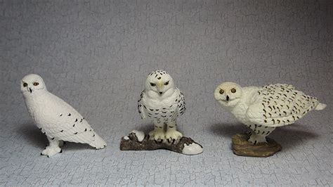 Group Walkaround Snowy Owls From Möjo Fun Safari Ltd Schleich