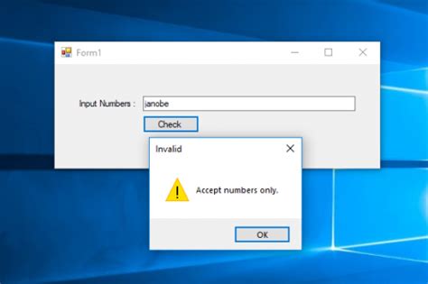 Accept Numbers Only In A Textbox Using C Free Source Code And Tutorials