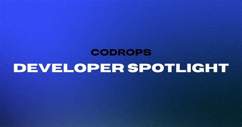 Developer Spotlight Codrops