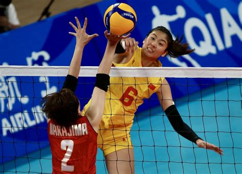 China Top Japan To Win Women S Volleyball Title China Org Cn