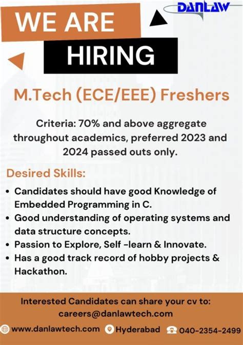kaleeswaran shanmugam on linkedin danlawtech hiring embedded freshers hyderabad chennai