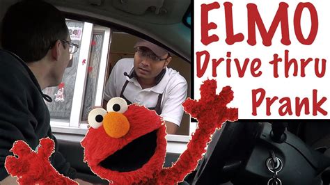 Elmo Drive Thru Prank Youtube