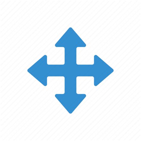 Cross Arrows Cursor Move Move Cursor Move Tool Icon Download On