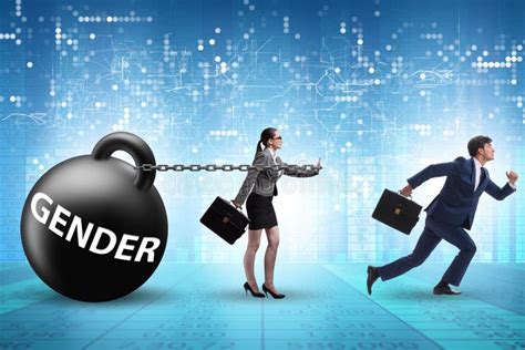 Gender Inequality Concept In Career Stock Image Image Of Fairness