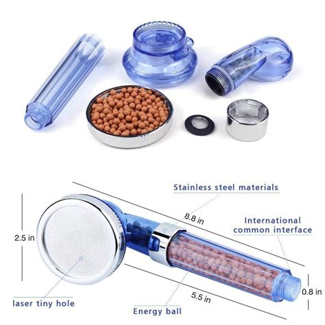 3 Mode Ionic Premium Chlorine Filter High Pressure Grandado