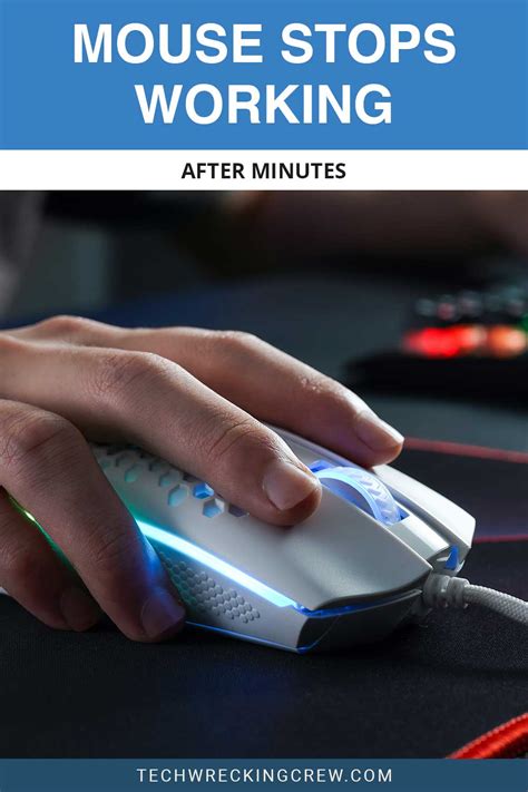 mouse stops working after minutes tech wrecking crew