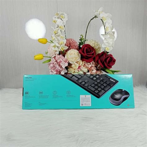 Jual Ready Keyboard Mouse Wireless Logitech Mk270r Original New Di Seller Retail Indo Global