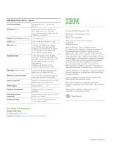 IBMBladeCenter HX IBM PDF Catalogs Technical Documentation Brochure