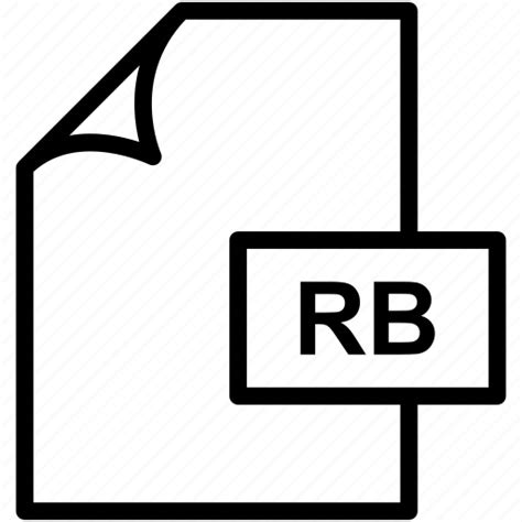 File Rb Code Coding Document Page Sheet Icon Download On Iconfinder