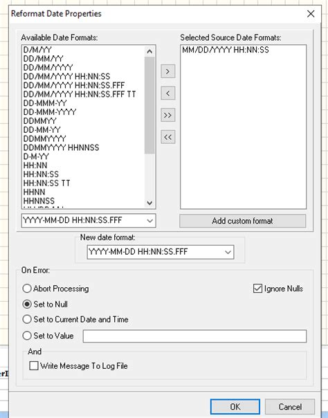 Reformat Date Not Returning Null Forum