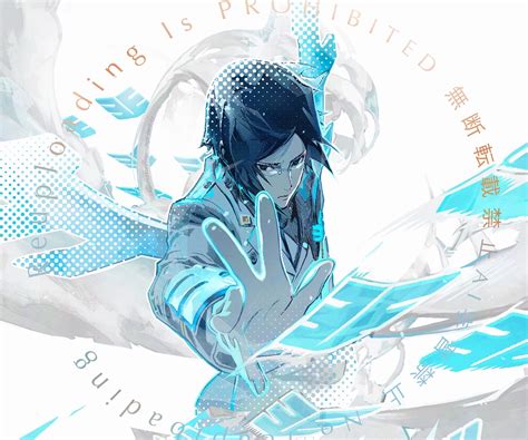 Cofffee Ishida Uryuu Bleach 1boy Black Hair Buttons Furrowed Brow