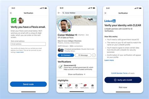 Linkedin Teams Up With Clear On Verification Features Engadget