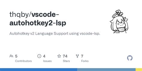 Github Thqby Vscode Autohotkey Lsp Autohotkey Language Support Using Vscode Lsp
