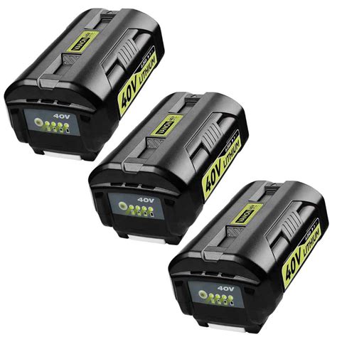 For Ryobi 40v Battery 60ah Replacement Op4026 Lithium Ion Battery W