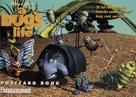 A Bugs Life Postcard Book 30 Full Color Postcards From The Animated