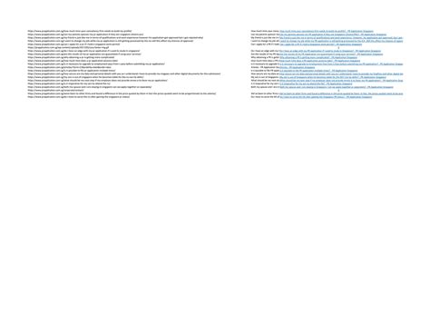 Pr Application Singapore Pdf
