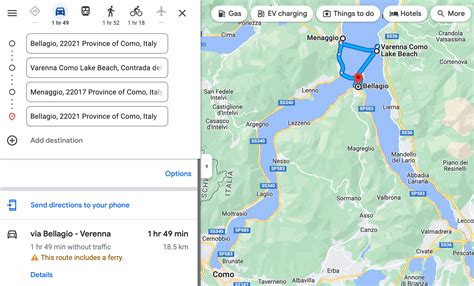Como Colorado Map Lake Como Italy