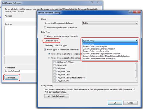 c error calling web application cannot convert system collections