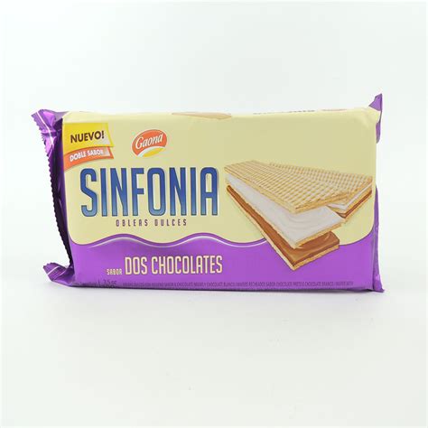 Galletitas Sinfonia Duo Dos Chocolate Gaona 100 Gr Josimar