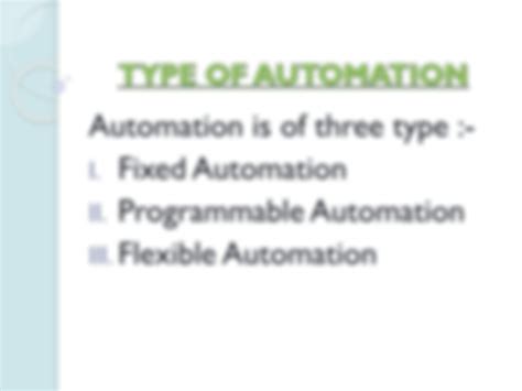 Solution Automation And Its Types Studypool