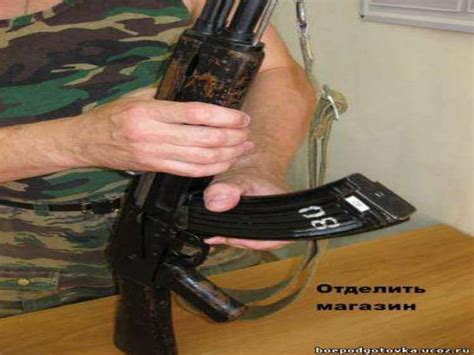 Неполная разборка и сборка автомата Калашникова презентация онлайн