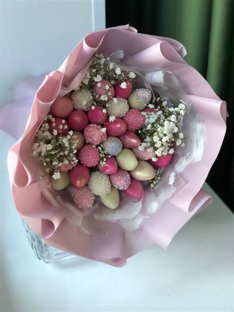 Клубничный букет Клубника в шоколаде Сладости в шоколаде Фрукты в шоколаде