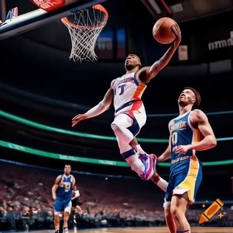 Kobe Bryant Performing A Dunk On Craiyon