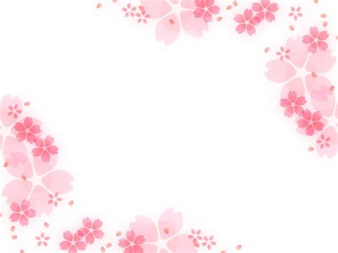 桜のフレーム素材 無料イラスト素材｜素材ラボ