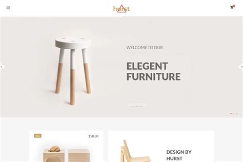 hurst ecommerce furniture template fastcode space
