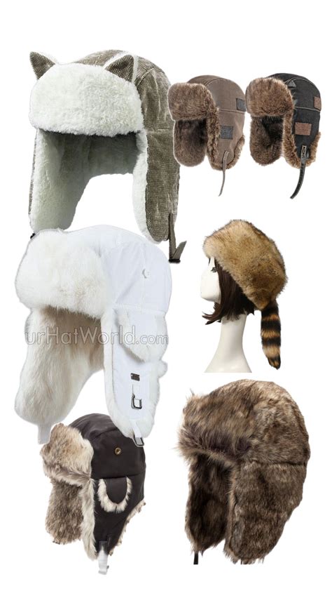 Cozy Winter Hats Collection Accessories Design Sketch Hat Patterns