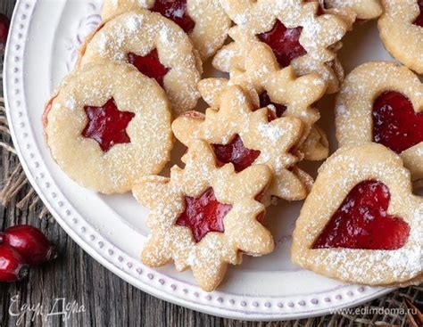 Быстрый мастер класс песочное печенье с вареньем