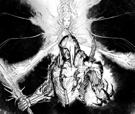 Inking Practice The Pact By Archonw On Deviantart