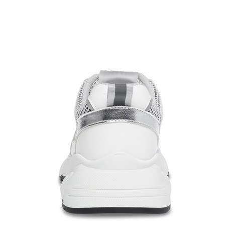 Steve Madden Standout Trainers Whitesil