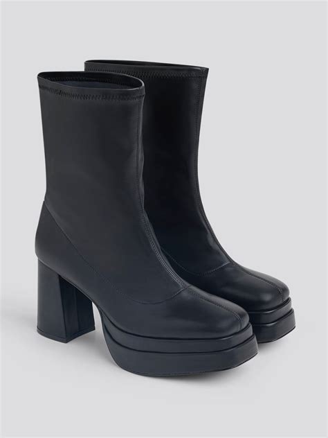 Plus Size Harmoni Wide Width Platform Booties Undefined