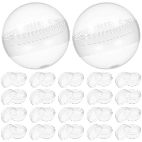Fillable Balls50pcs Fillable Capsules Balls Multi Purpose Twisted