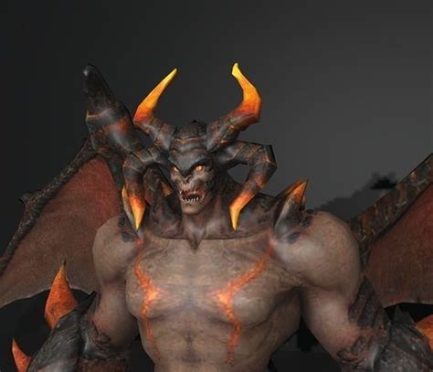 Dark Demon Ev 3d Model Animated Rigged Cgtrader