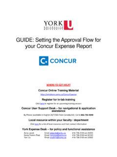 Guide Setting The Approval Flow For Your Concur Expense Guide Setting The Approval Flow For